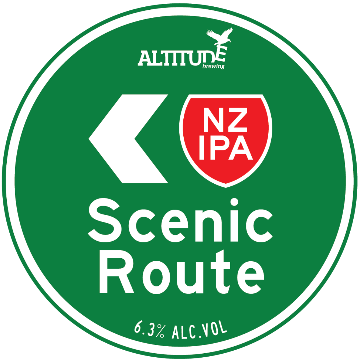 Scenic Route NZIPA 12x 440ml – Altitude Brewing Ltd.